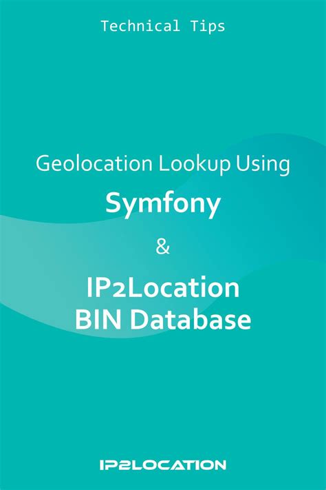 Display The Ip Information From A Visitors Ip Address Using Symfony 4