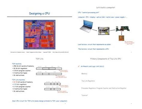 Designing A CPU