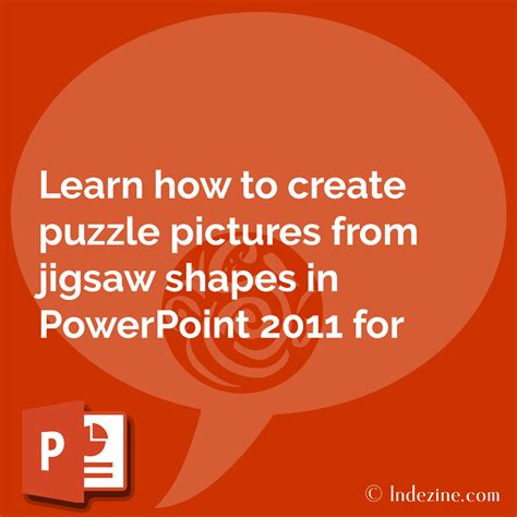 Puzzle Pictures In PowerPoint 2011 For Mac