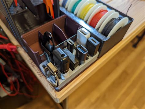 Gridfinity Usb Holder 3d Model By Benkrejci On Thangs