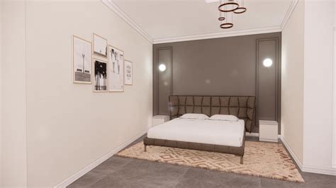 دکوراسیون داخلی اتاق خواب و تراس گروه معماری هانس