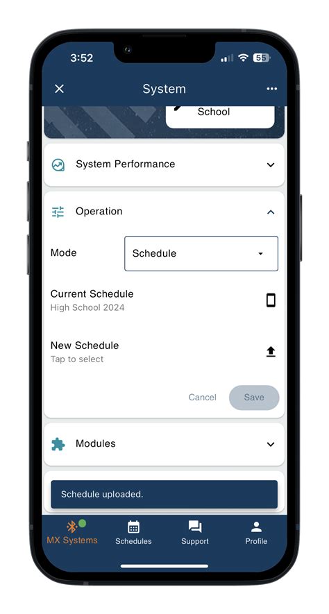 How Do I Locally Program A Schedule For My Mx System Carmanah