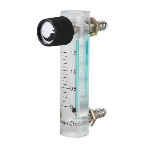 0 1 1 5lpm 1 5l Oxygen Flow Meter Flowmeter With Control Valve For Oxygen Air Gas Lazada