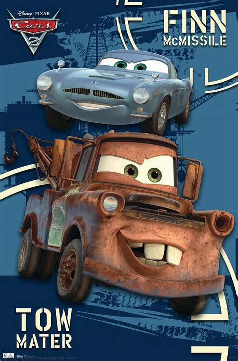 Trends International Cars 2 Secret Mission Poster