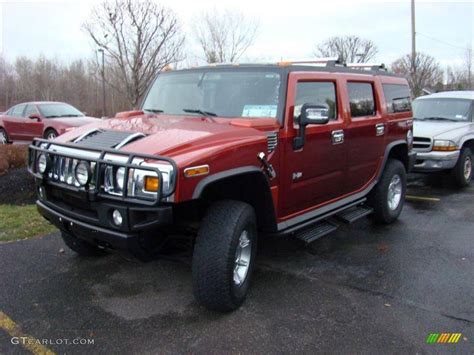 2003 Red Metallic Hummer H2 Suv 23171727 Photo 13
