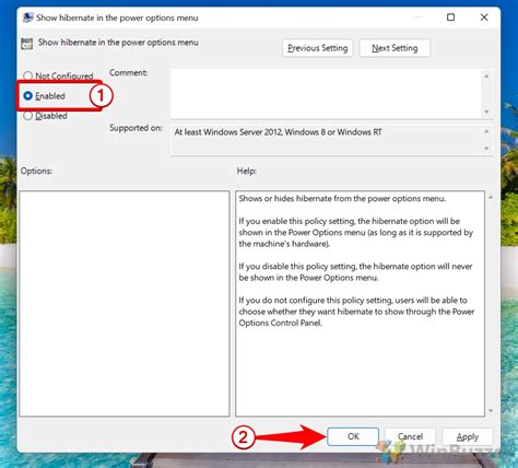 How To Enable Or Disable Hibernate In Windows 11 Winbuzzer
