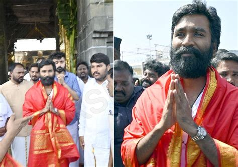 Dhanush Shoots For His Next Near Tirupati Temple Filming Stalled After
