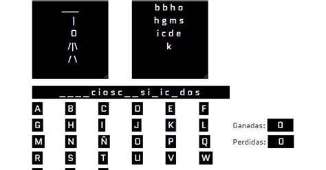 Juego El Ahorcado Html Javascript