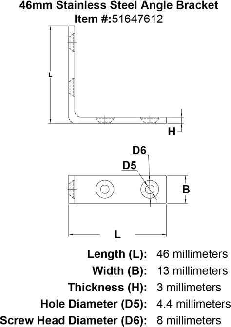 Stainless Angle Brackets
