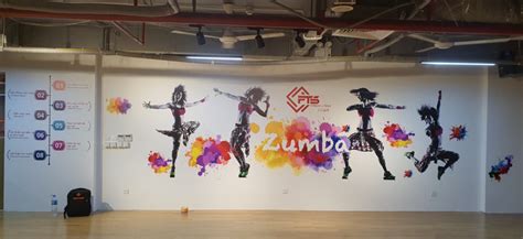 Vẽ Tranh Trang Trí Trung Tâm Ftp Gym Láng Hạ Hà Nội