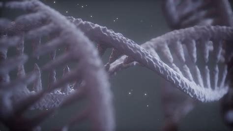 Double Helical Structure Of Dna Strand Close Up Animation Photo