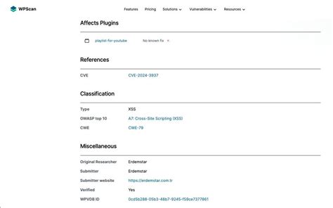 Erdem Yıldız On Linkedin Cybersecurity Security Appsec Wordpress Wordpresssecurity Plugin…