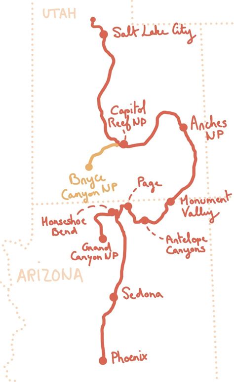 The Ultimate 4 Arizona To Utah Road Trip Itineraries For Epic