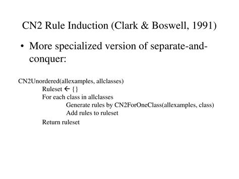 Ppt Rule Induction Overview Powerpoint Presentation Free Download Id 1083904