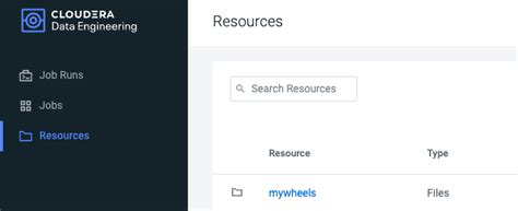 Cloudera Data Engineering Spark Job With Python Wh Cloudera