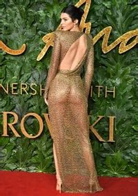 Kendall Jenner Shows Her Tits And Ass In A See Thru Dress