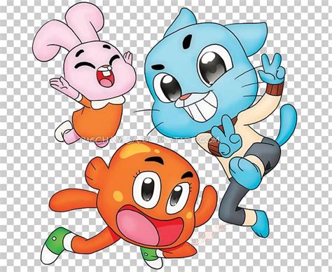 Gumball Watterson Anais Watterson Darwin Watterson Drawing Png Clipart