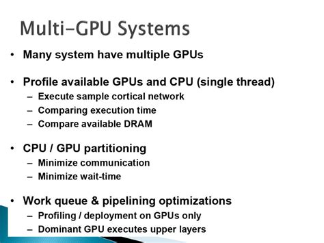 Ppt Profiling Heterogeneous Multi Gpu Systems To Accelerate Cortically Inspired Learning