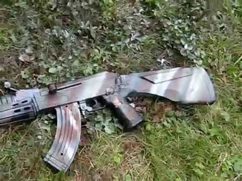 Review of the airsoft ak-47 sniper rifle - YouTube