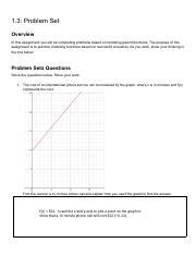 Modeling Parent Functions In Pre Calculus Problem Set Course Hero