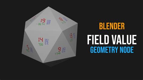Field Value Geometry Node Released Scripts And Themes Blender