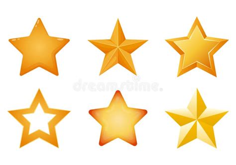 Rating Gold Star Shiny Yellow Metal Badge Or Medal Template Customer