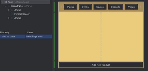 swing intellij form doesn t bind to my jpanel class stack overflow