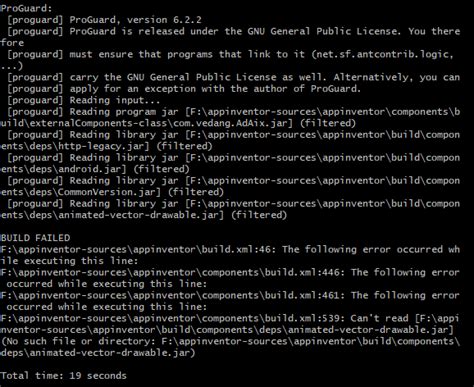 Unable To Proguard My Extension Extension Development Mit App Inventor Community