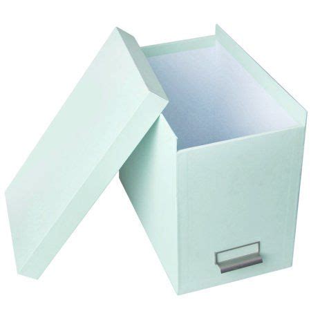 Decorative File Storage Box With Lid Walmart Com Storage Boxes With Lids Storage Box File