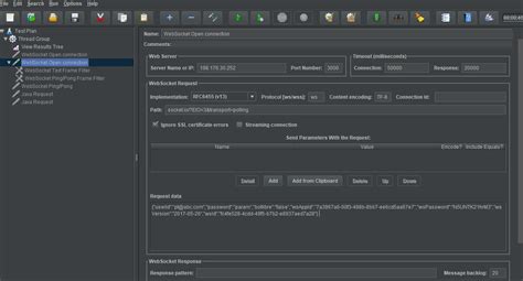 Getting An Error While Set Up Connection On Jmeter Stack