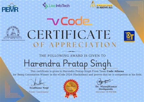 Harendra Pratap Singh On Linkedin Hackathonexperience Techjourney Vcodehackathon