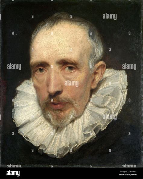 Portrait Of Cornelis Van Der Geest Circa 1620 By Anthony Van Dyck Stock
