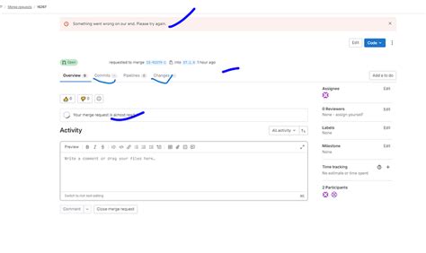 Merge Request Stuck In Building Your Merge Request Status And