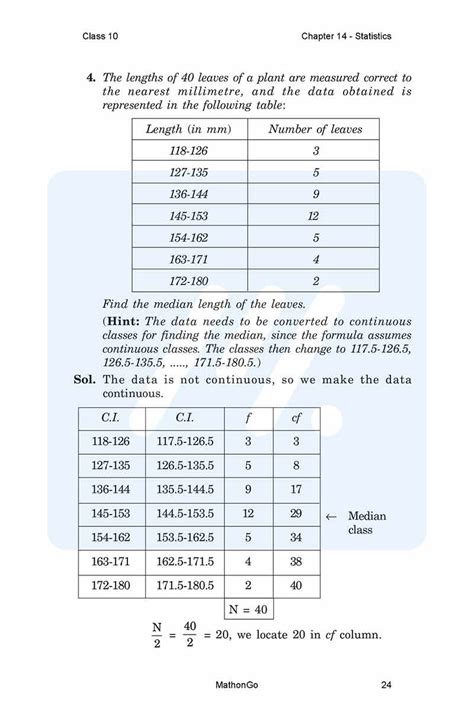 ncert solutions for class 10 maths chapter 14 exercise 14 3 mathongo