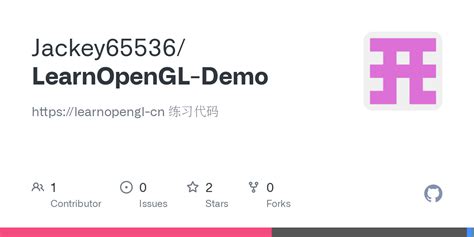 Github Jackey Learnopengl Demo Https Learnopengl Cn