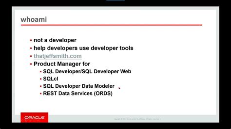 pl sql all the things in oracle sql developer sqlcl and ords youtube