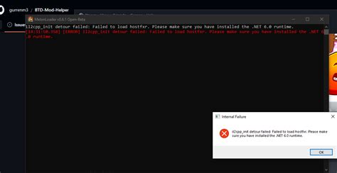 Happened When Trying To Launch For The First Time · Issue 169 · Gurrenm3btd Mod Helper · Github