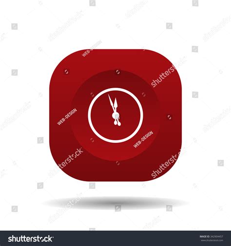 Mechanical Clock Icon Vector Design Stock Vector Royalty Free