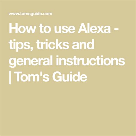 20 Alexa Voice Commands Everyone Should Know Artofit