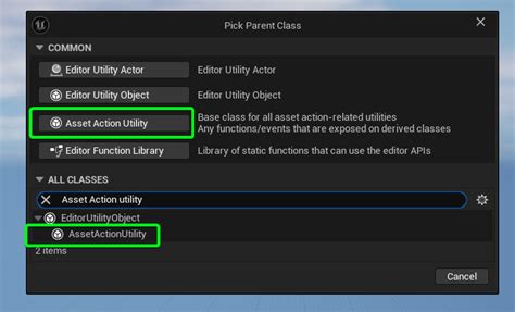 Getting Started With Editor Utility Blueprints Tutorial