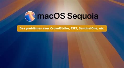Des Problèmes De Réseau Avec Le Nouveau Macos Sequoia