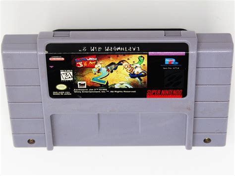 Earthworm Jim 2 Super Nintendo Snes Retromtl