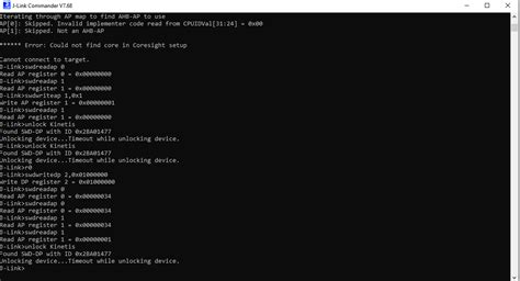 Can Not Connect To Target Nxp Community