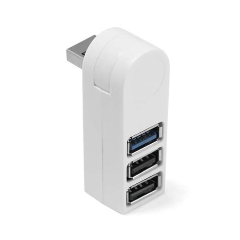 Mini Rotatable 3 Port Usb 3 0 Hub High Speed Data Grandado