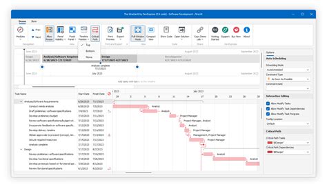 Winforms Gantt — Visualize Project Schedules Within A Timeline