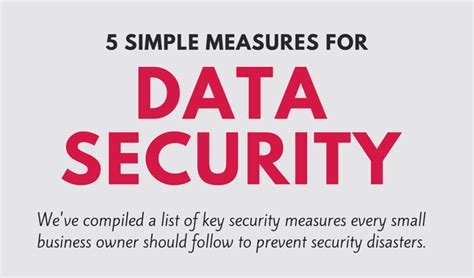 5 Simple Measures For Data Security