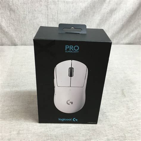 【やや傷や汚れあり】超美品 Logicool G ロジクール G Pro X Superlight 今年2月購入 使用2週間未満 Amazon明細あり 充電スタンド付き 付属品完備未使用の落札
