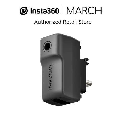 Insta360 X3 Mic Adapter March