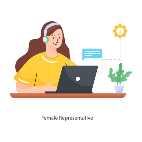 Female Representative Design 2667153 Vector Art At Vecteezy