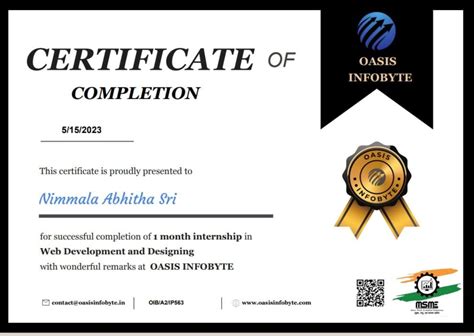 Abhithasri Abhi On Linkedin Connections Oasisinfobyte Internship